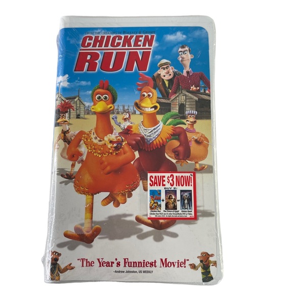 Other | Chicken Run Vhs 200 Preowned | Poshmark